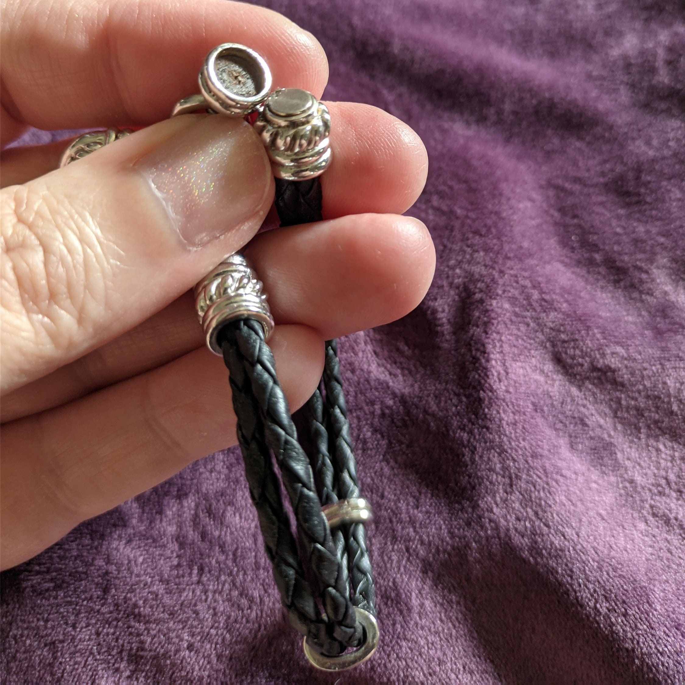 Judith Ripka Reversible Puffy Heart Charm Bracelet - Etsy