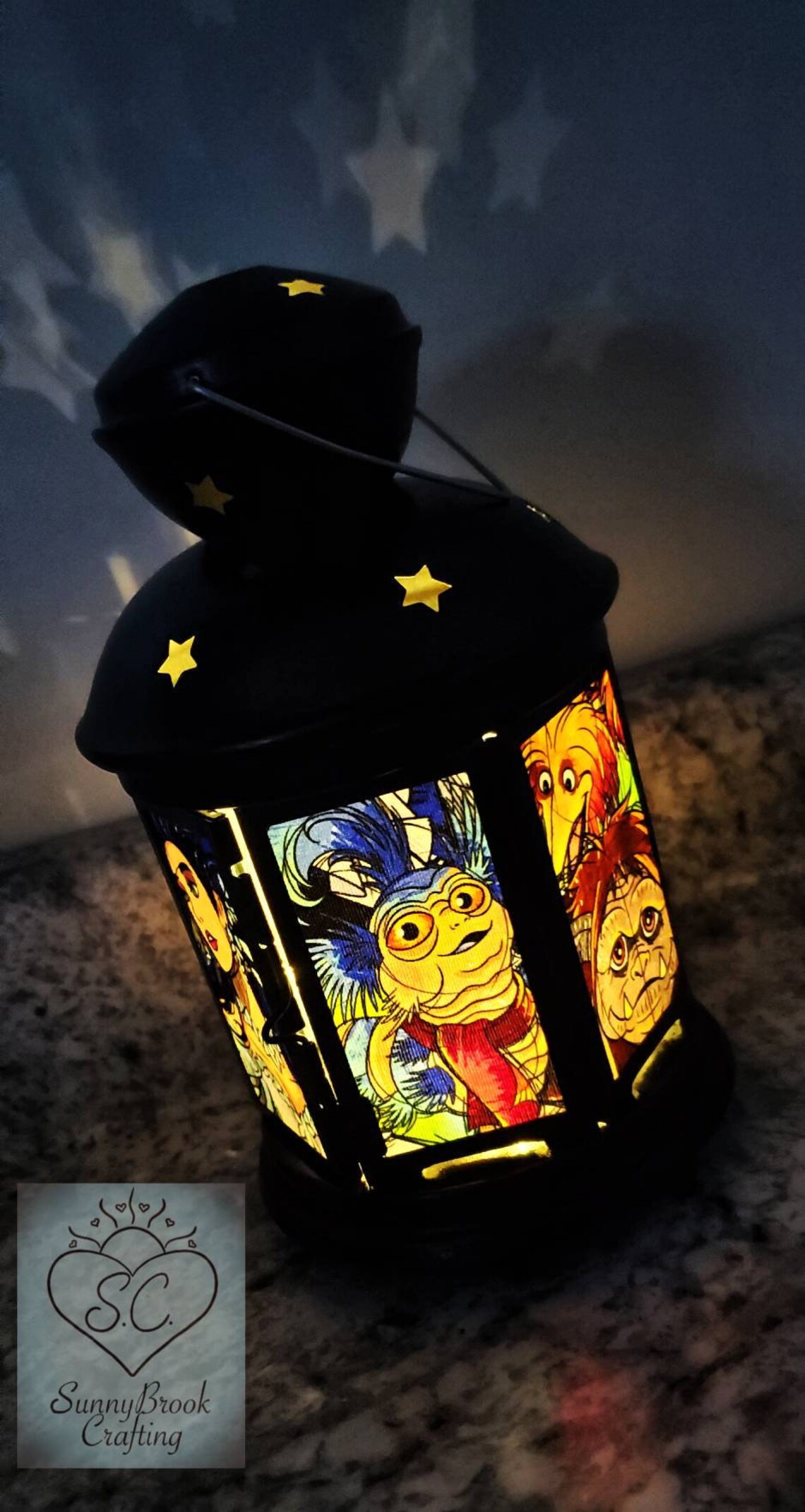 Should You Need Us Labyrinth Lantern. Includes battery | Etsy