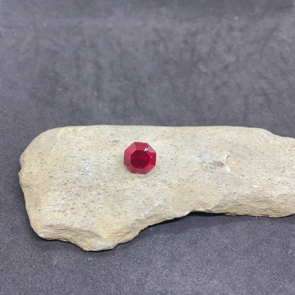 Lab Created Ruby Rings - Etsy