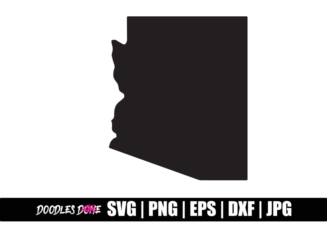 Arizona State SVG | Arizona PNG | Arizona Clip Art | Arizona Vector ...