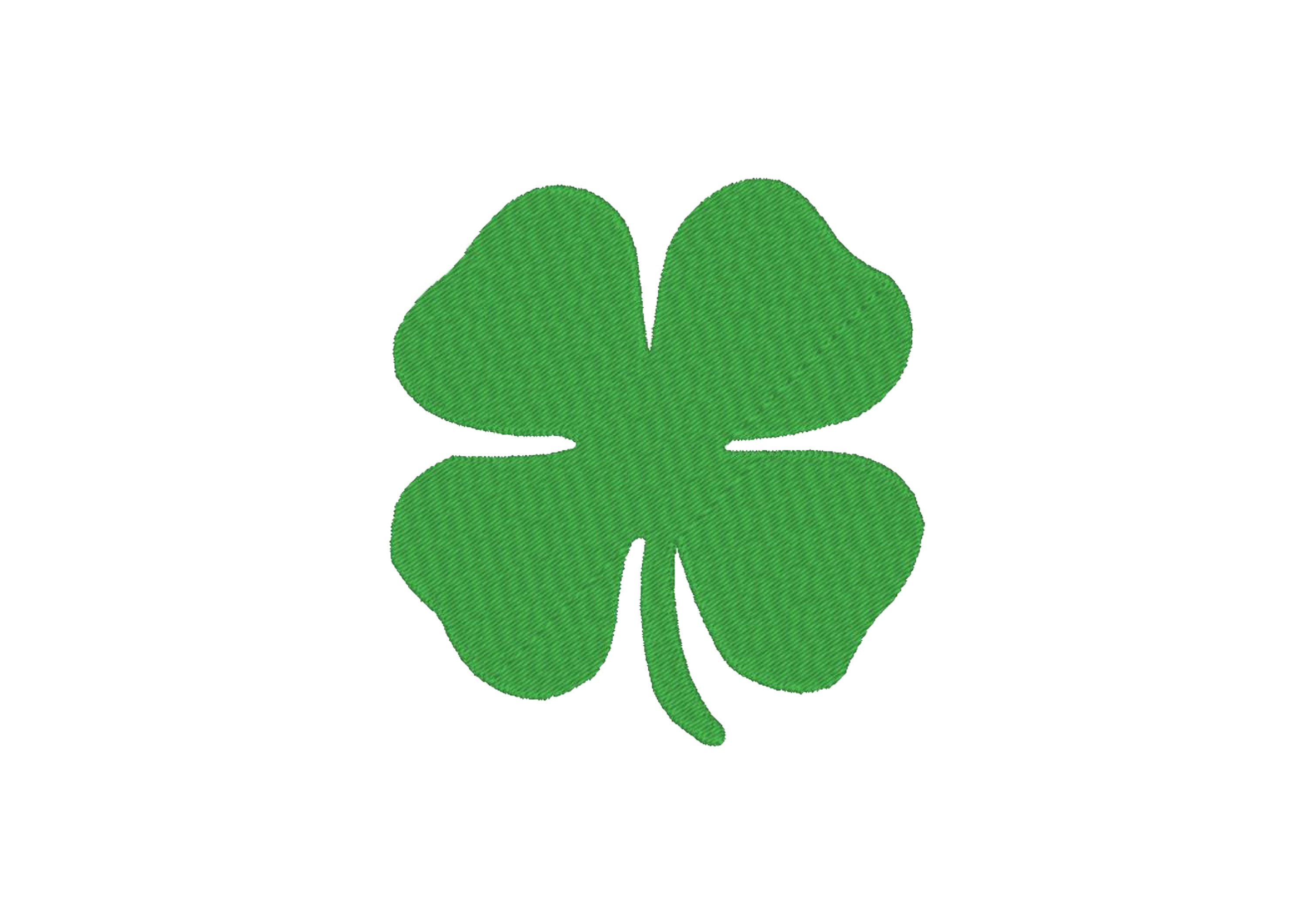 Four Leaves Clover Design - INSTANT Download - Pes Format - Etsy