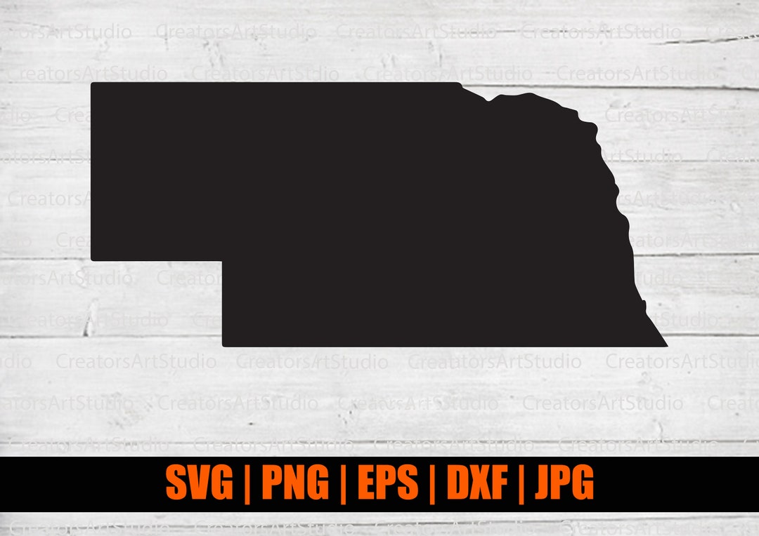 Nebraska State Svg Png Eps Dxf Jpg Files Clip Art - Etsy