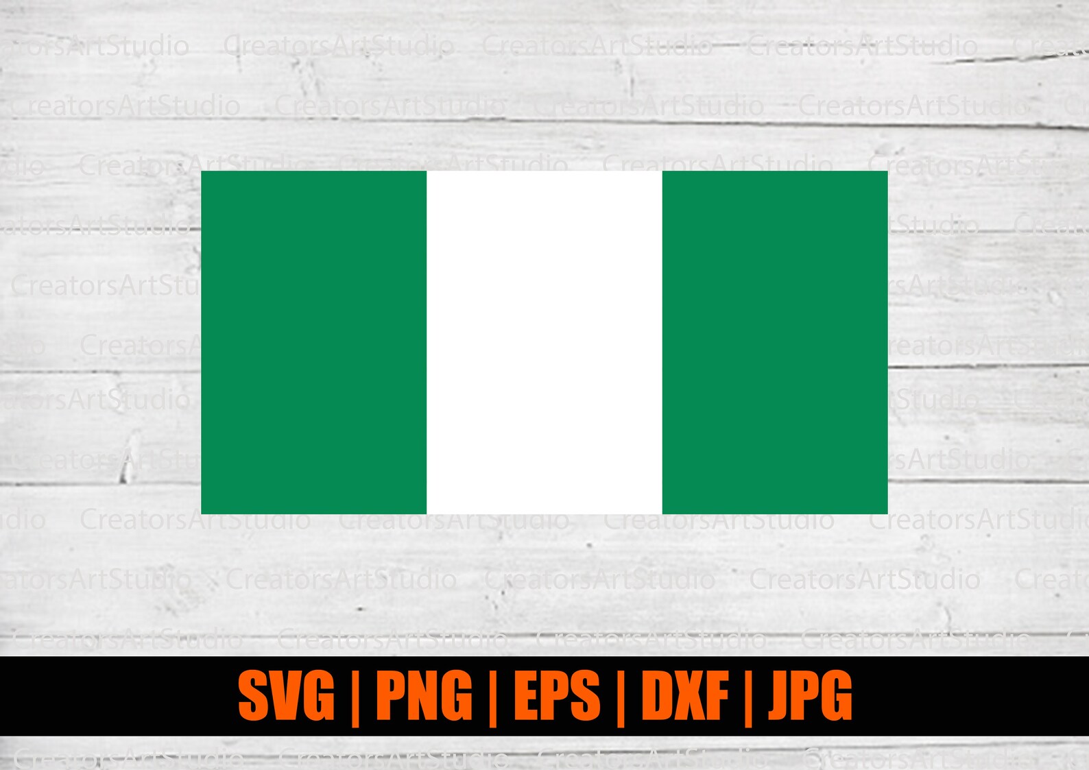 Nigeria Flag Svg Png Eps Dxf Jpg Files Clip Art Vector | Etsy