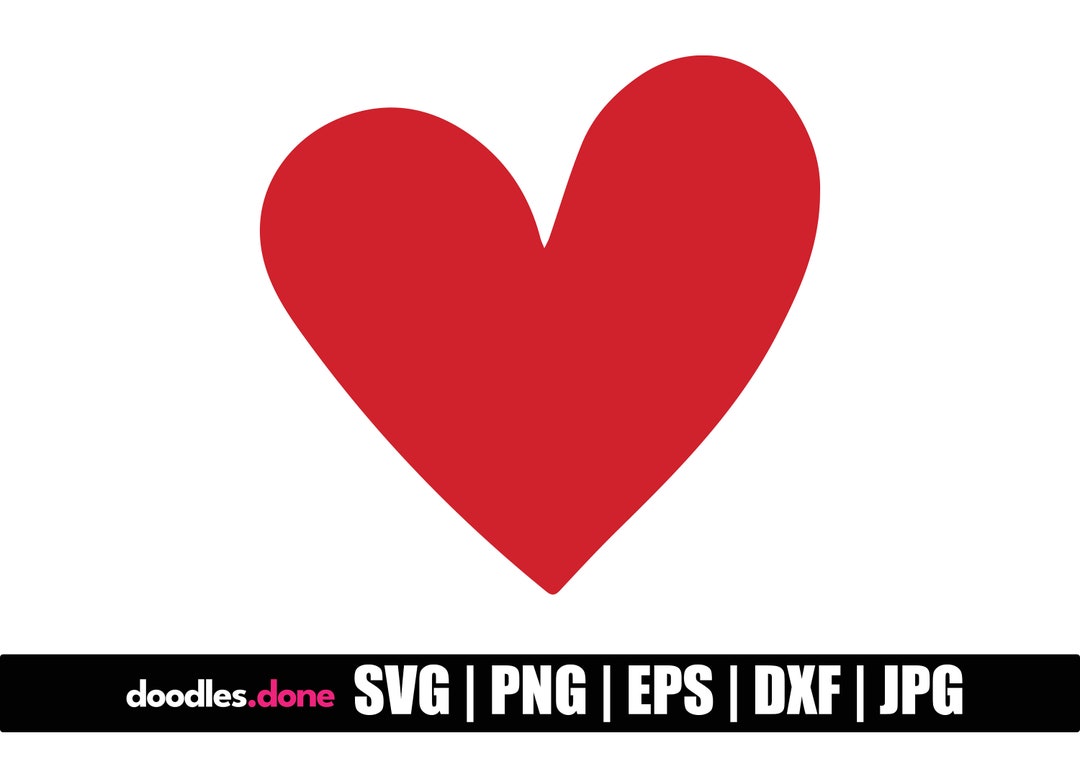 Heart SVG | Heart PNG | Heart Clip Art | Heart Vector | Heart Cricut ...