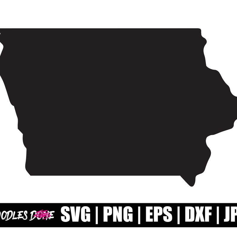 Iowa State Stencil - Etsy