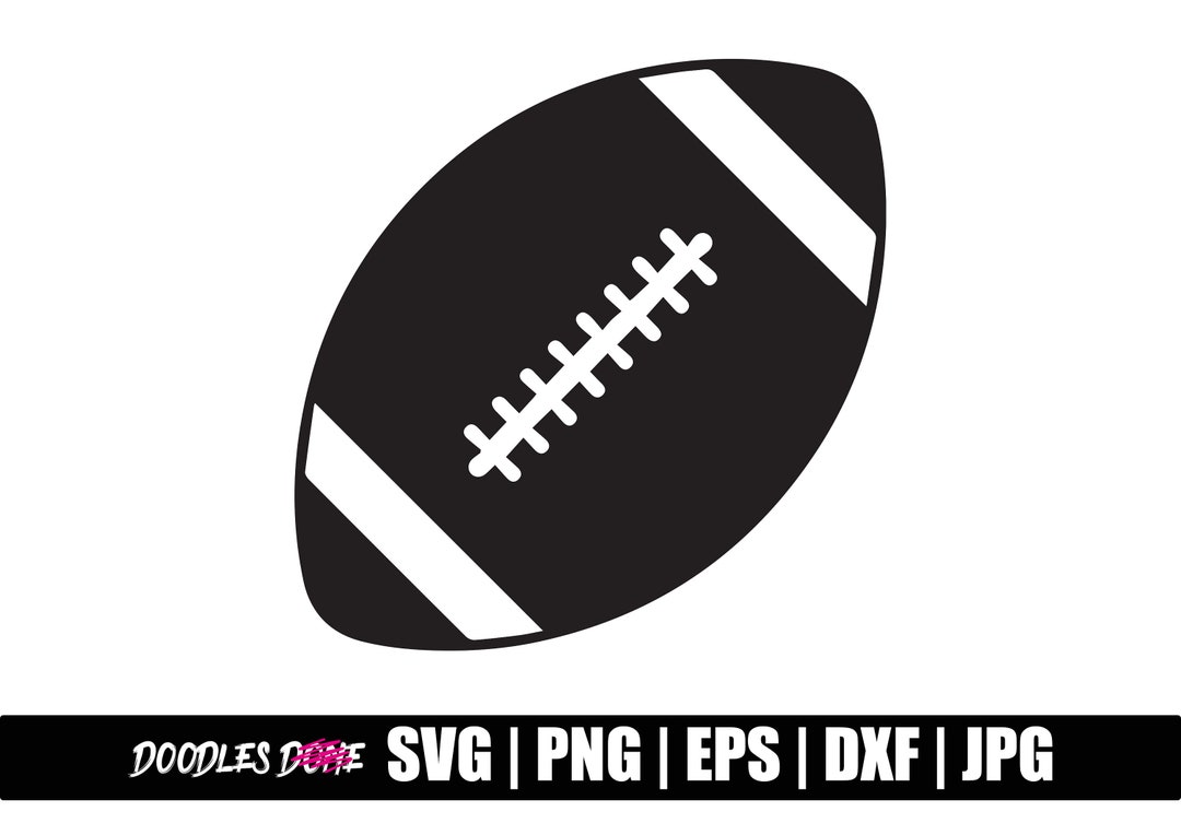 Football SVG, Football Png, Eps, Dxf, Jpg Files, Football Clip Art ...
