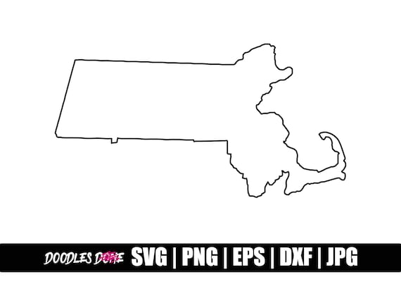 Massachusetts State Clip Art