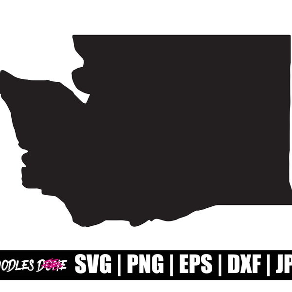 Washington State Svg - Etsy