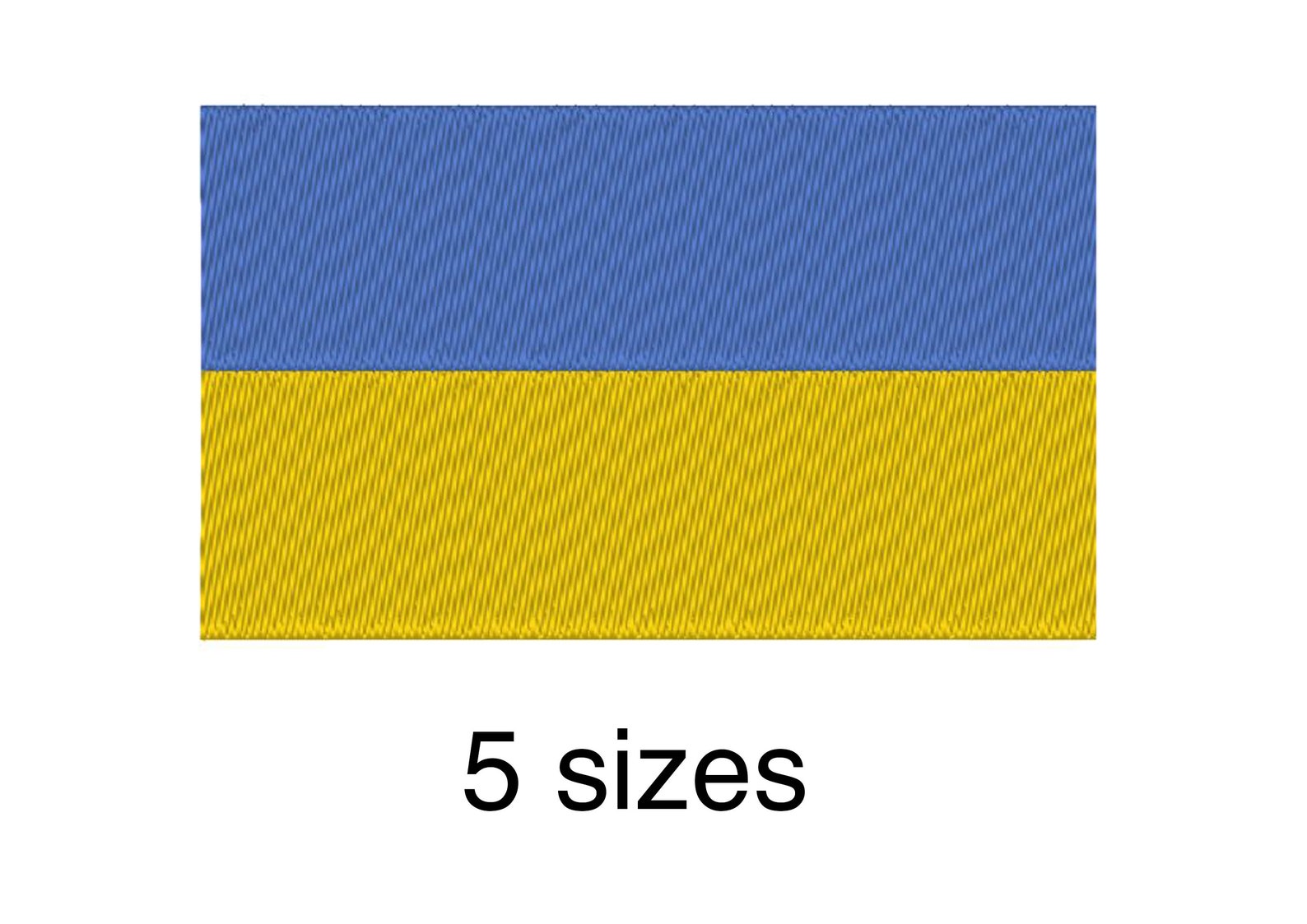 Ukrainian Flag Embroidery Design INSTANT Download Pes - Etsy
