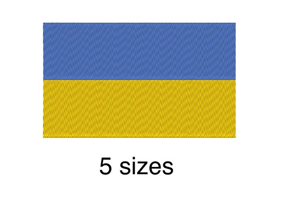 Ukrainian Flag Embroidery Design INSTANT Download Pes | Etsy