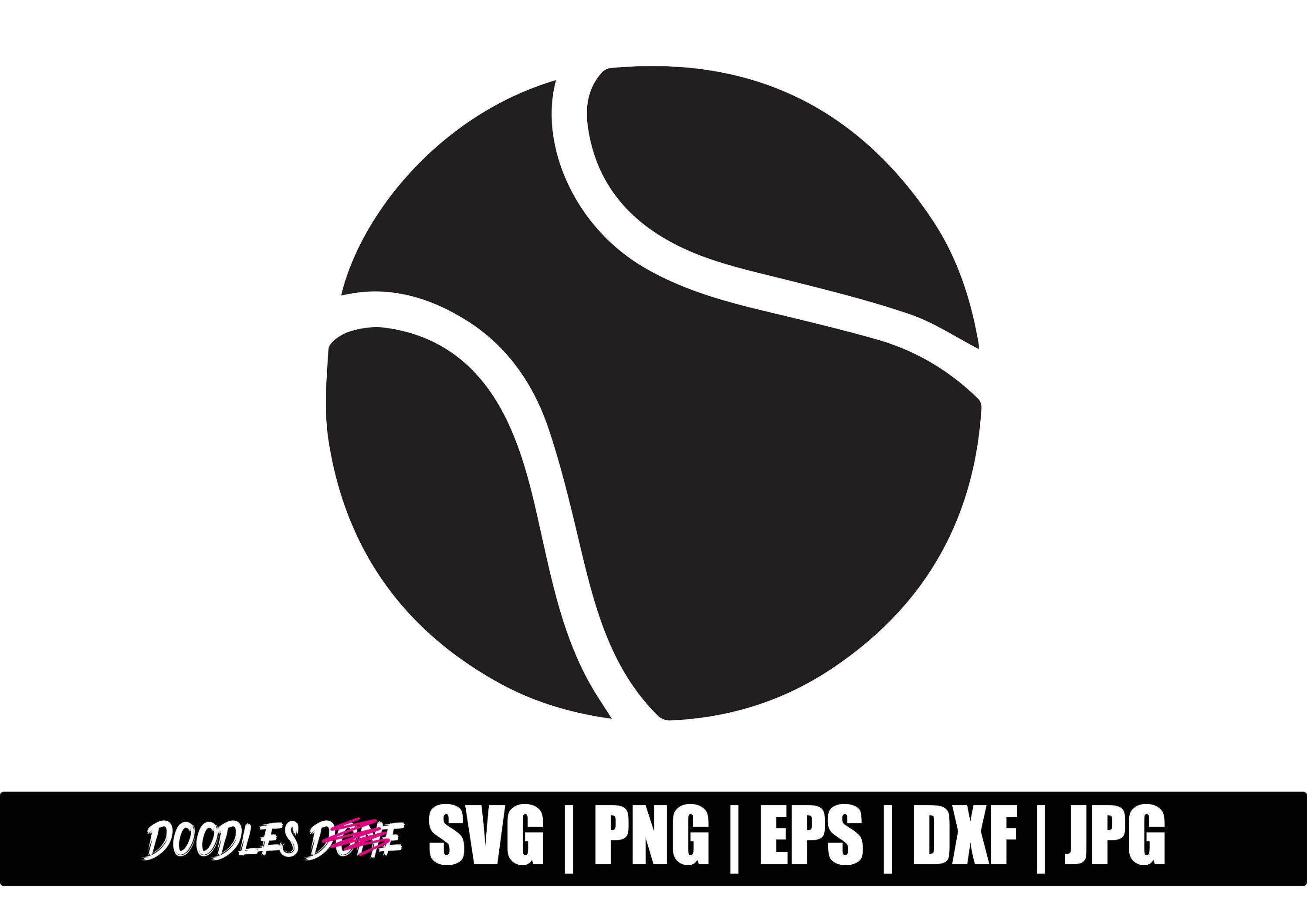 Tennis Ball Silhouette