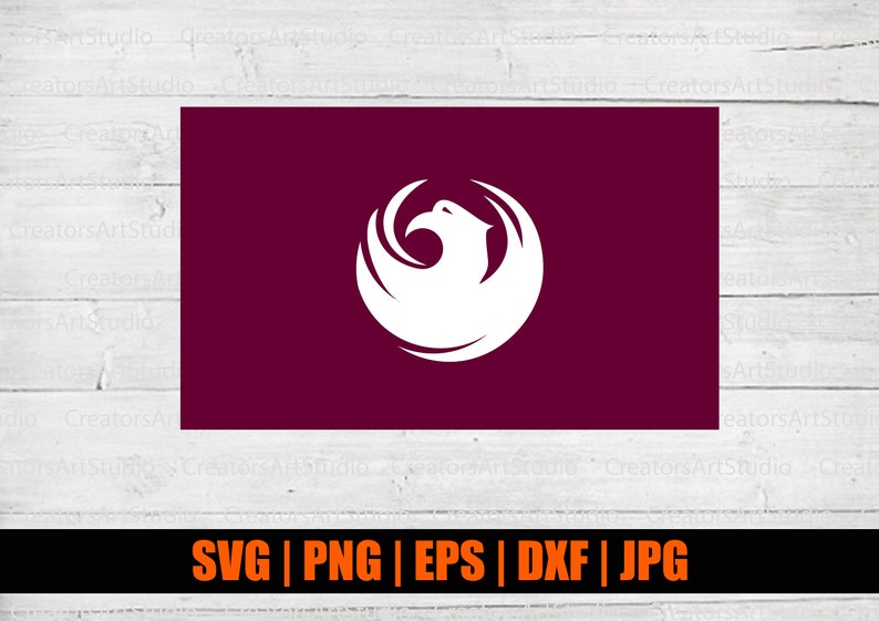Flag of Phoenix Arizona Svg Png Eps Dxf Jpg Files - Etsy