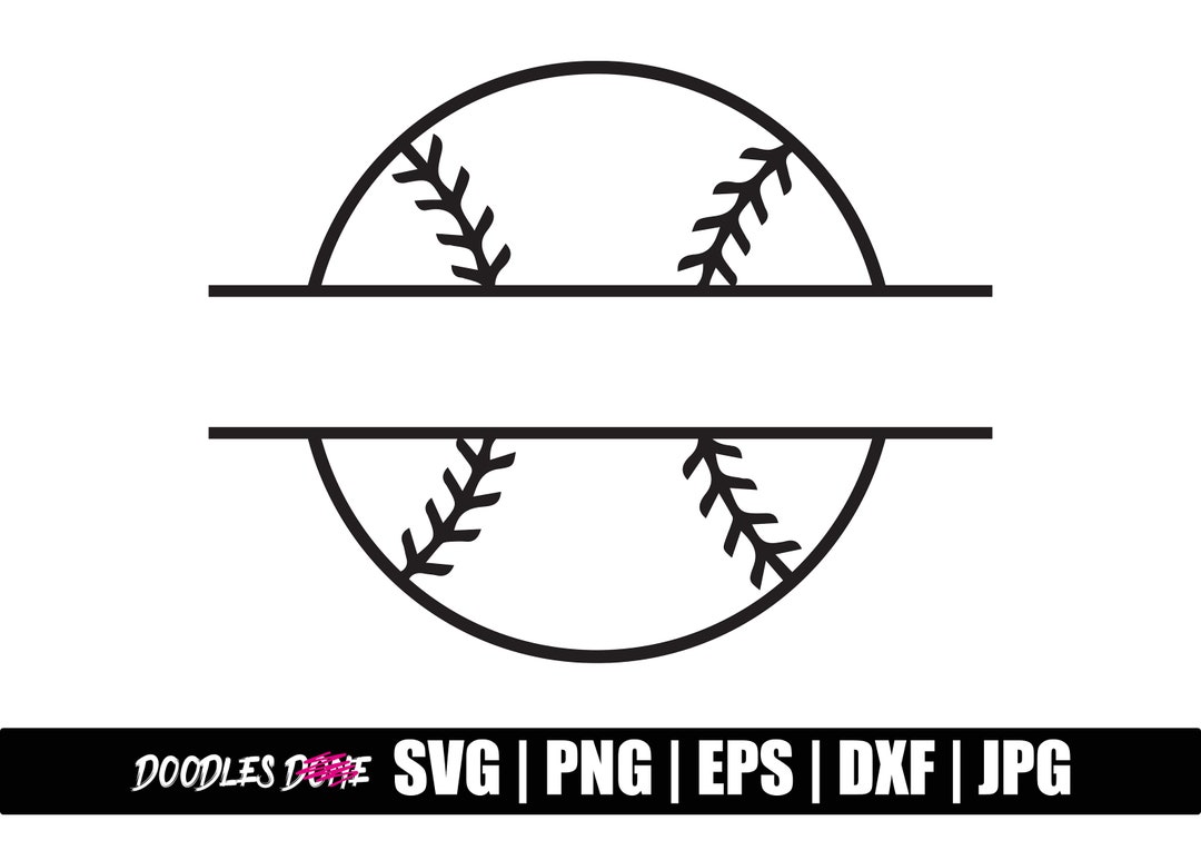 Softball SVG | Baseball SVG | Baseball Outline SVG | Baseball Clip Art ...