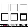 RECTANGLE SVG | Split RECTANGLE Svg | Rectangle Outline Svg | Rectangle ...