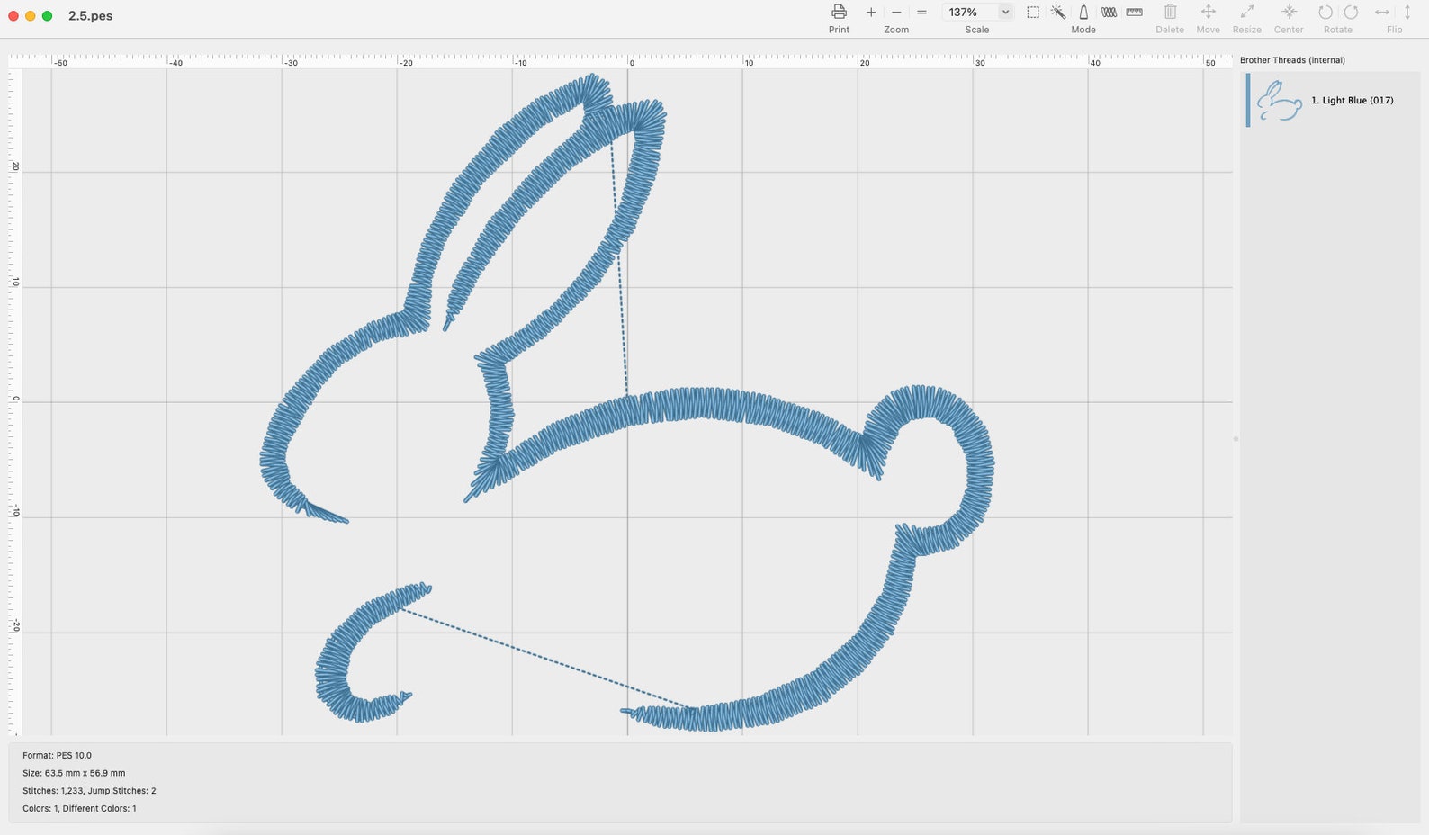 Easter Bunny Embroidery Design INSTANT DOWNLOAD Pes Format | Etsy