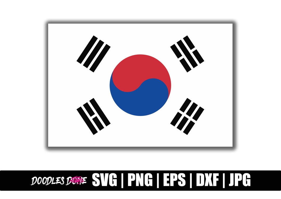 South Korea Flag SVG | South Korea Flag PNG | South Korea Flag Clip Art ...