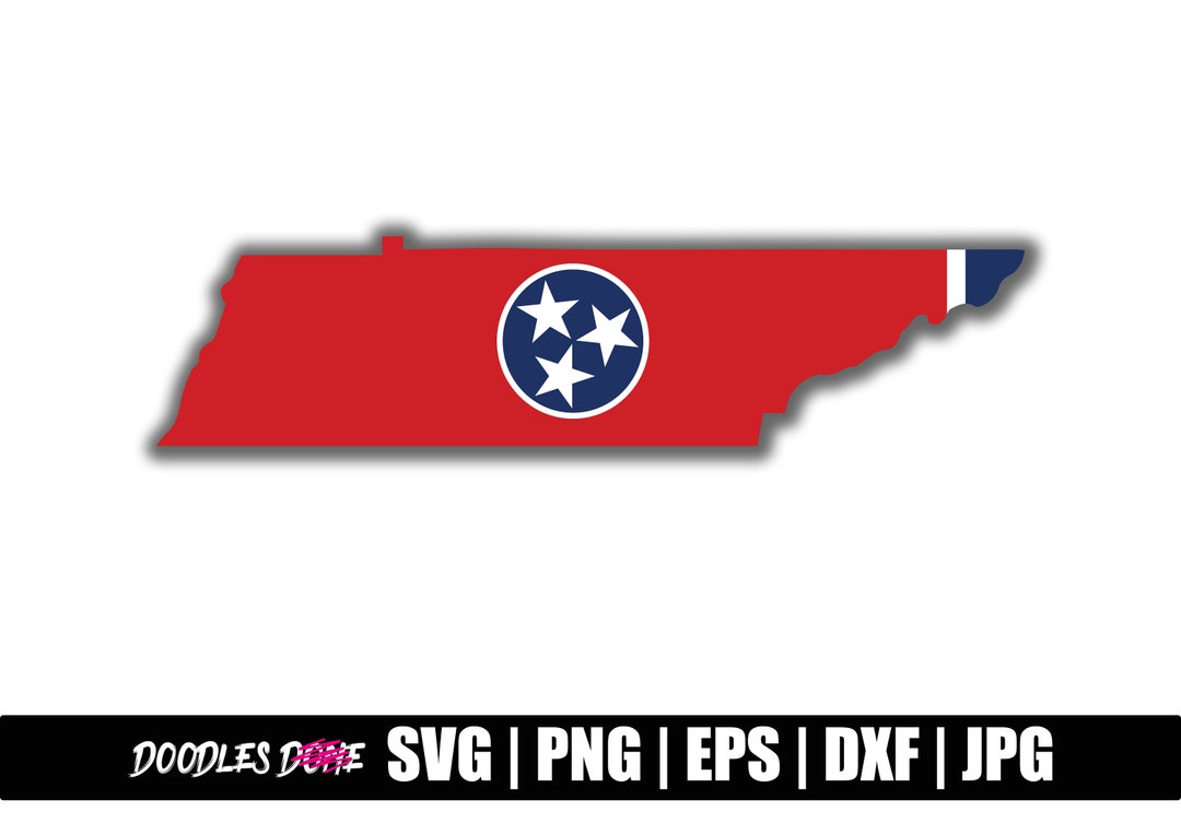 Tennessee State Svg, Png, Eps, Dxf, Jpg Files, Clip Art, Vector, Cricut ...