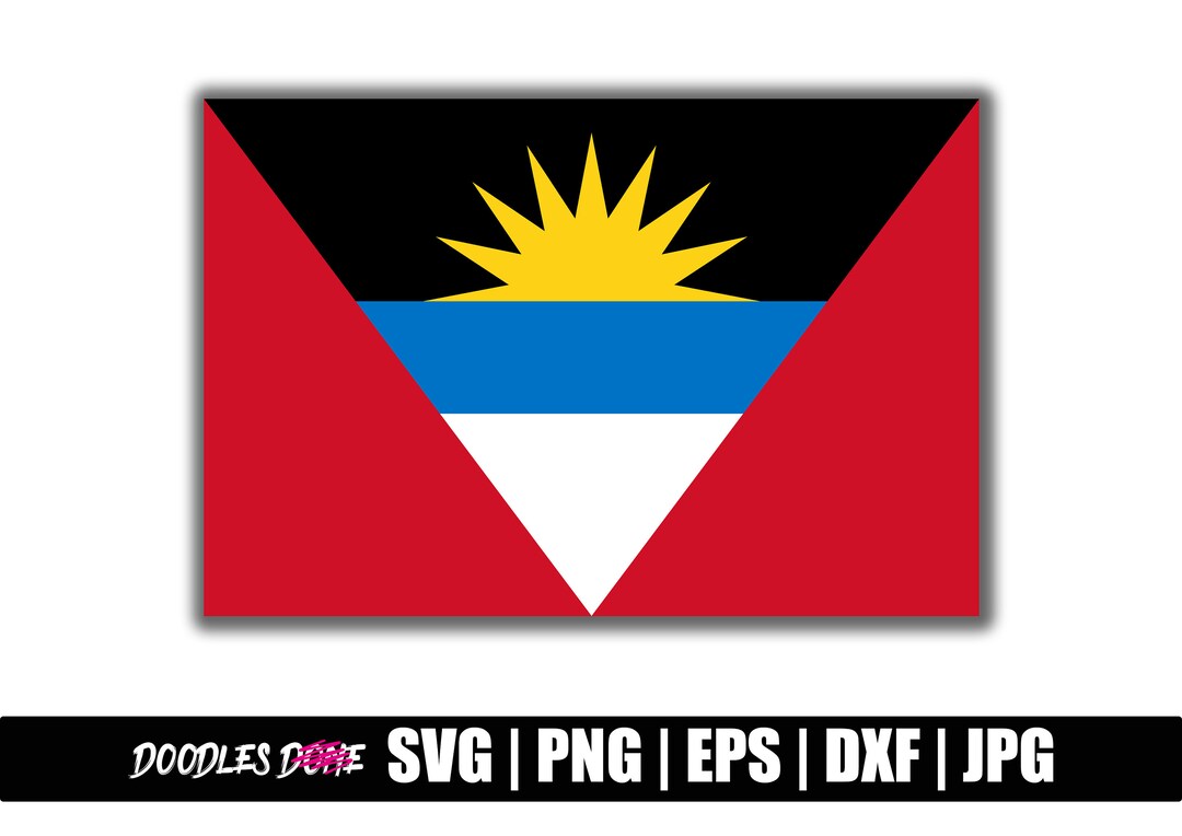 Antigua and Barbuda Flag SVG | Antigua and Barbuda PNG | Antigua and ...