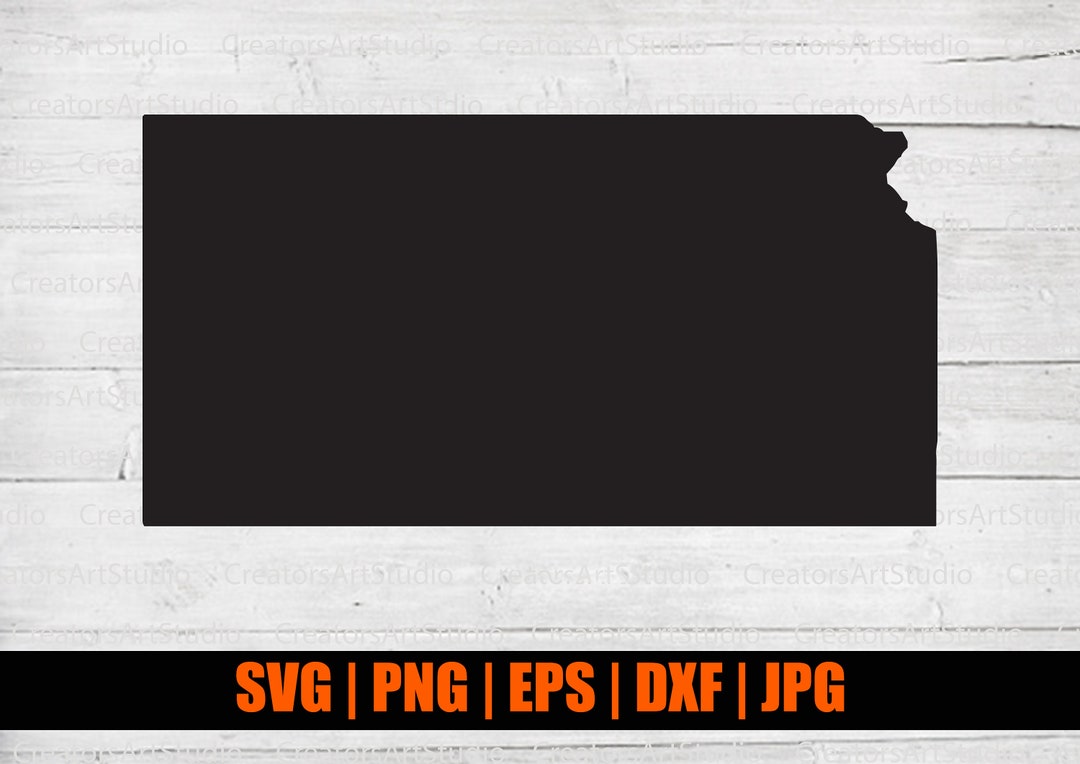 Kansas State Svg Png Eps Dxf Jpg Files Clip Art Vector - Etsy