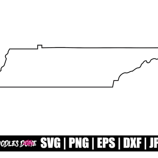 Tennessee Outline - Etsy