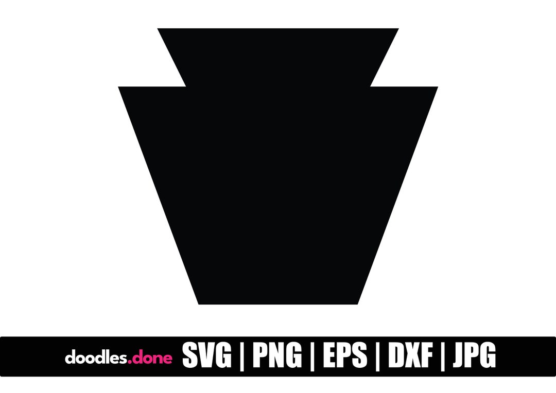 Pennsylvania Keystone SVG | Pennsylvania Keystone PNG | Keystone Clip ...