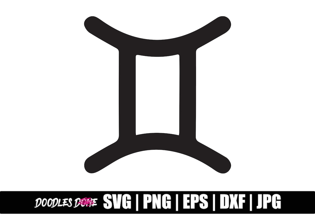 Gemini Zodiac Sign SVG | Gemini Zodiac PNG | Gemini Zodiac Clip Art ...