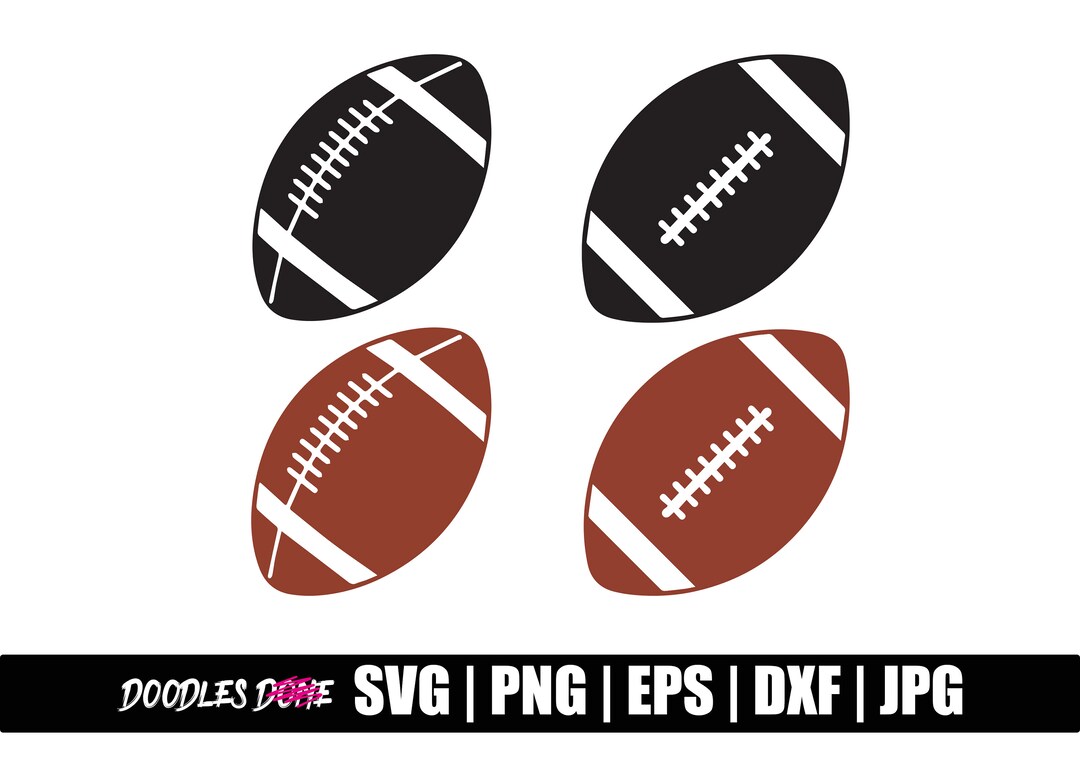 Football SVG Bundle , Football Png, Eps, Dxf, Jpg Files, Football Clip ...