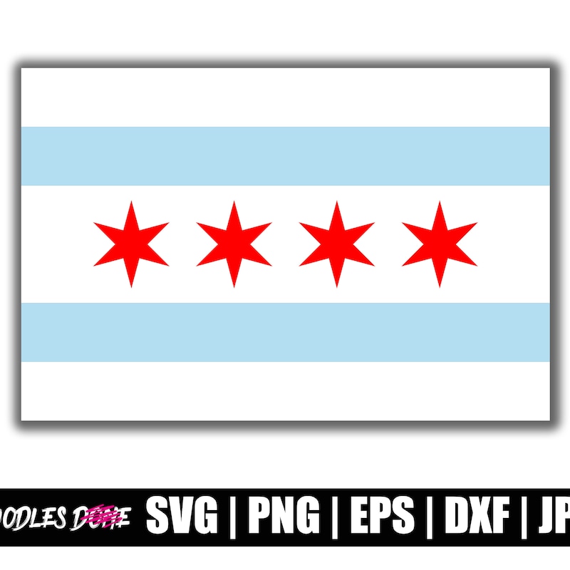 Chicago Flag - Etsy