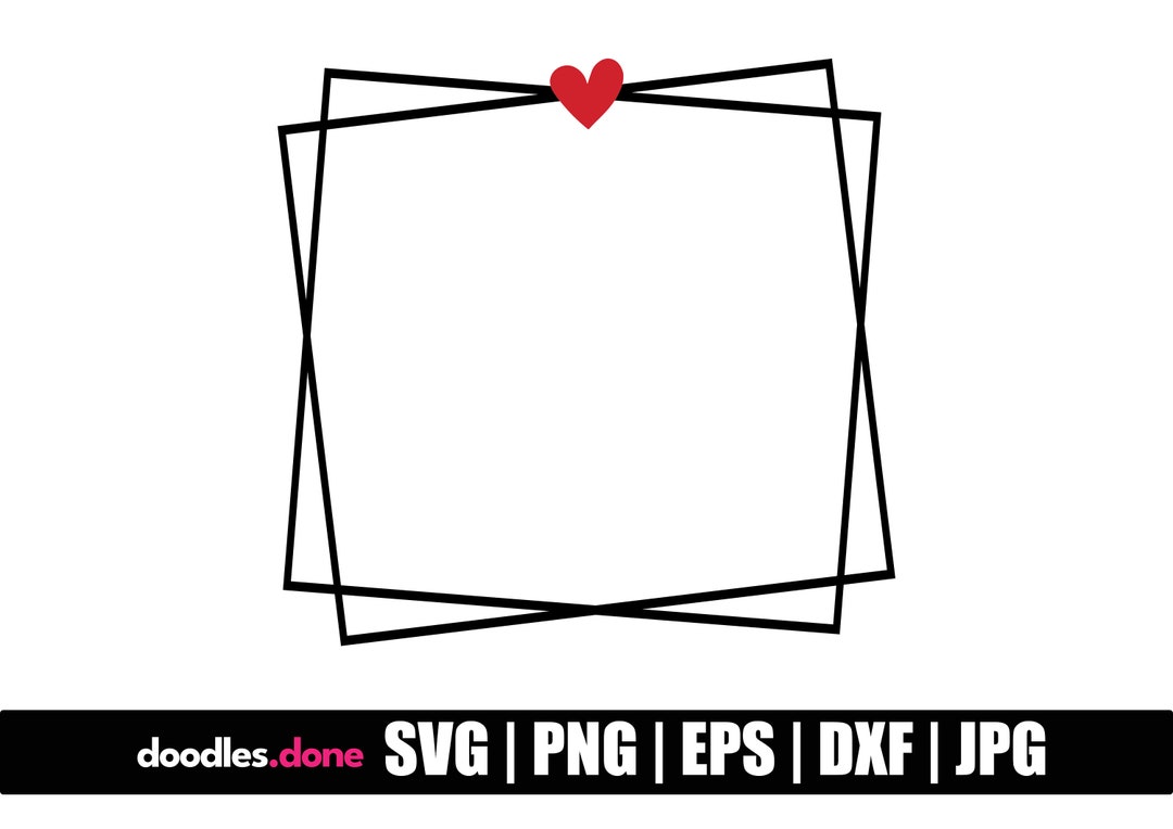 SQUARE Frame SVG | Square Frame Svg | Double Square | Frames Svg ...