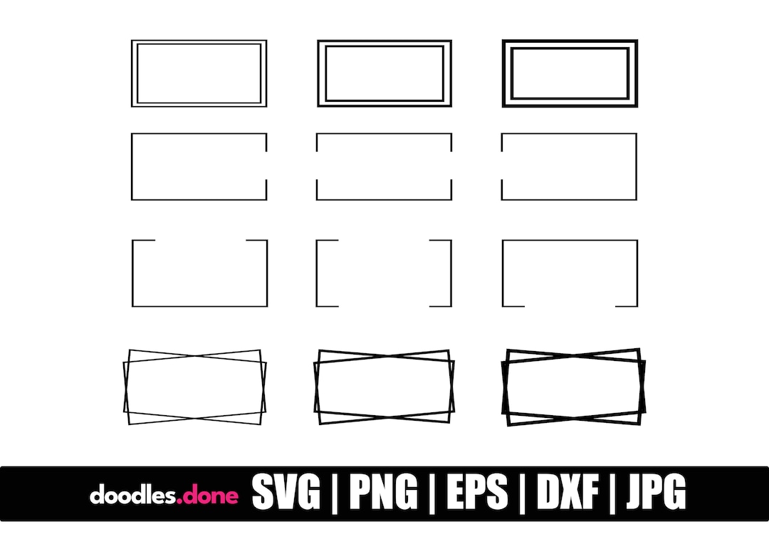 Rectangle Svg Split Rectangle Svg Rectangle Outline Svg Rectangle