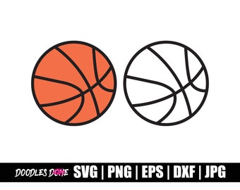 Basketball SVG for Cricut Basketball Clip Art Basketball - Etsy