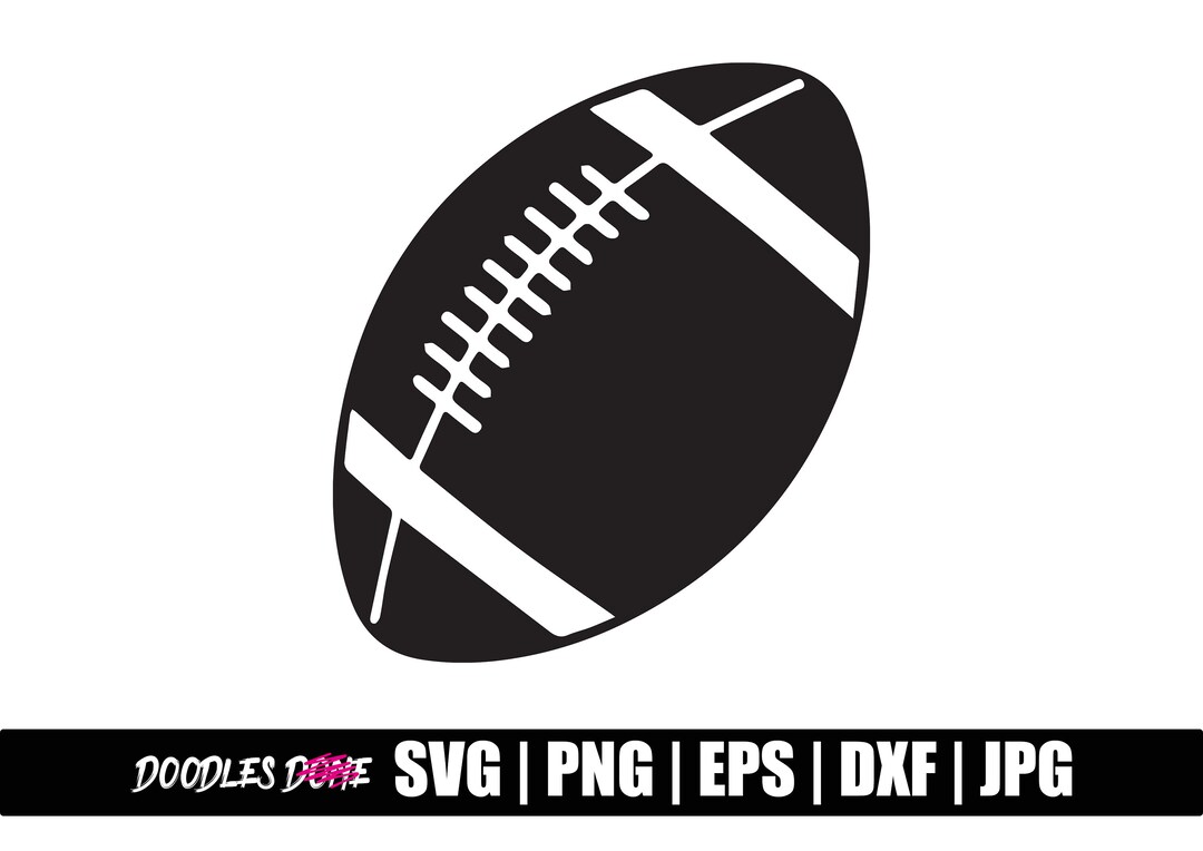 Football SVG, Football Png, Eps, Dxf, Jpg Files, Football Clip Art ...