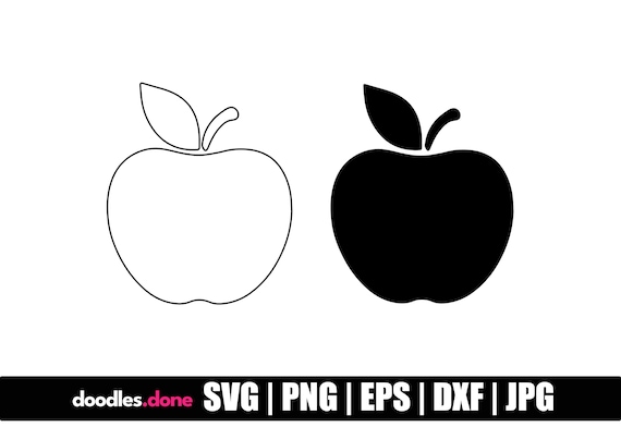 Apple Outline Clip Art