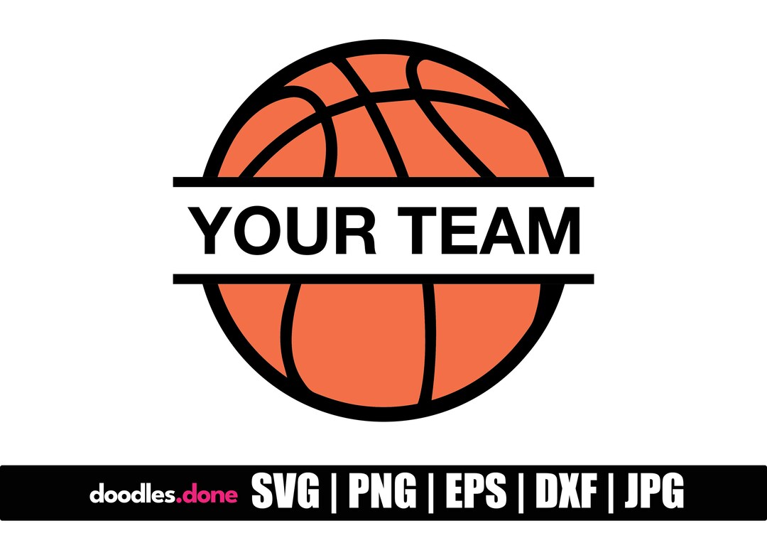 Basketball SVG, Basketball Outline | Cut Files Basketball | Basketball ...
