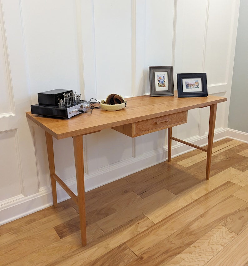 Solid Cherry Desk - Etsy