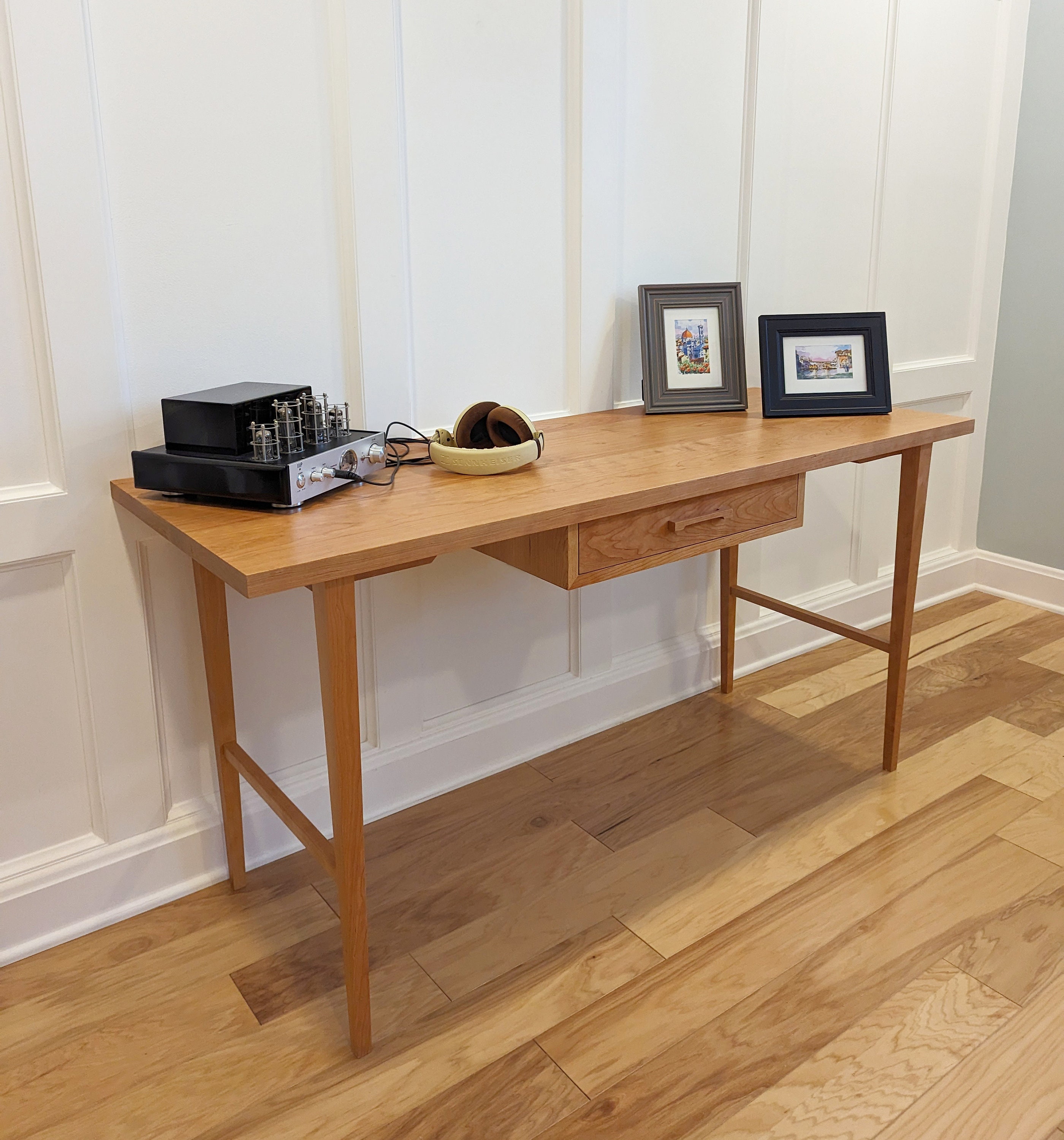 Solid Cherry Desk - Etsy