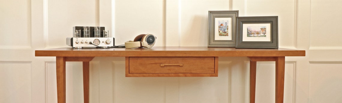 Solid Cherry Desk - Etsy