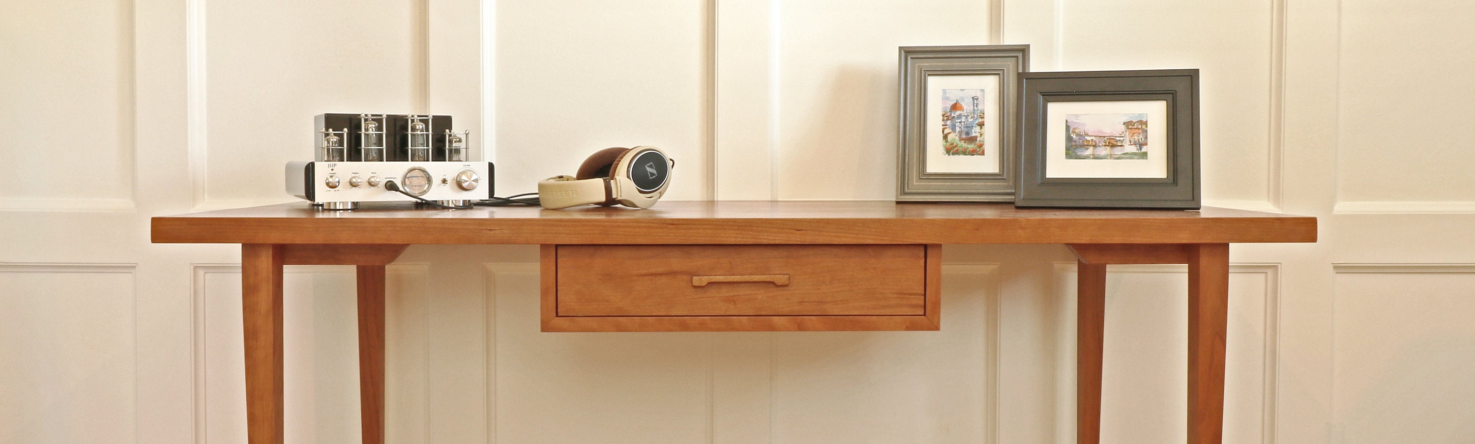 Solid Cherry Desk - Etsy