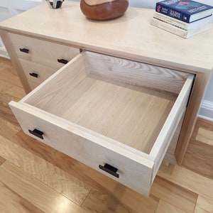 Solid Maple 48" Six Drawer Modern Dresser - Etsy
