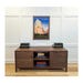 Solid Walnut 2 Door Media Console - Etsy