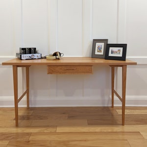 Solid Cherry Desk - Etsy