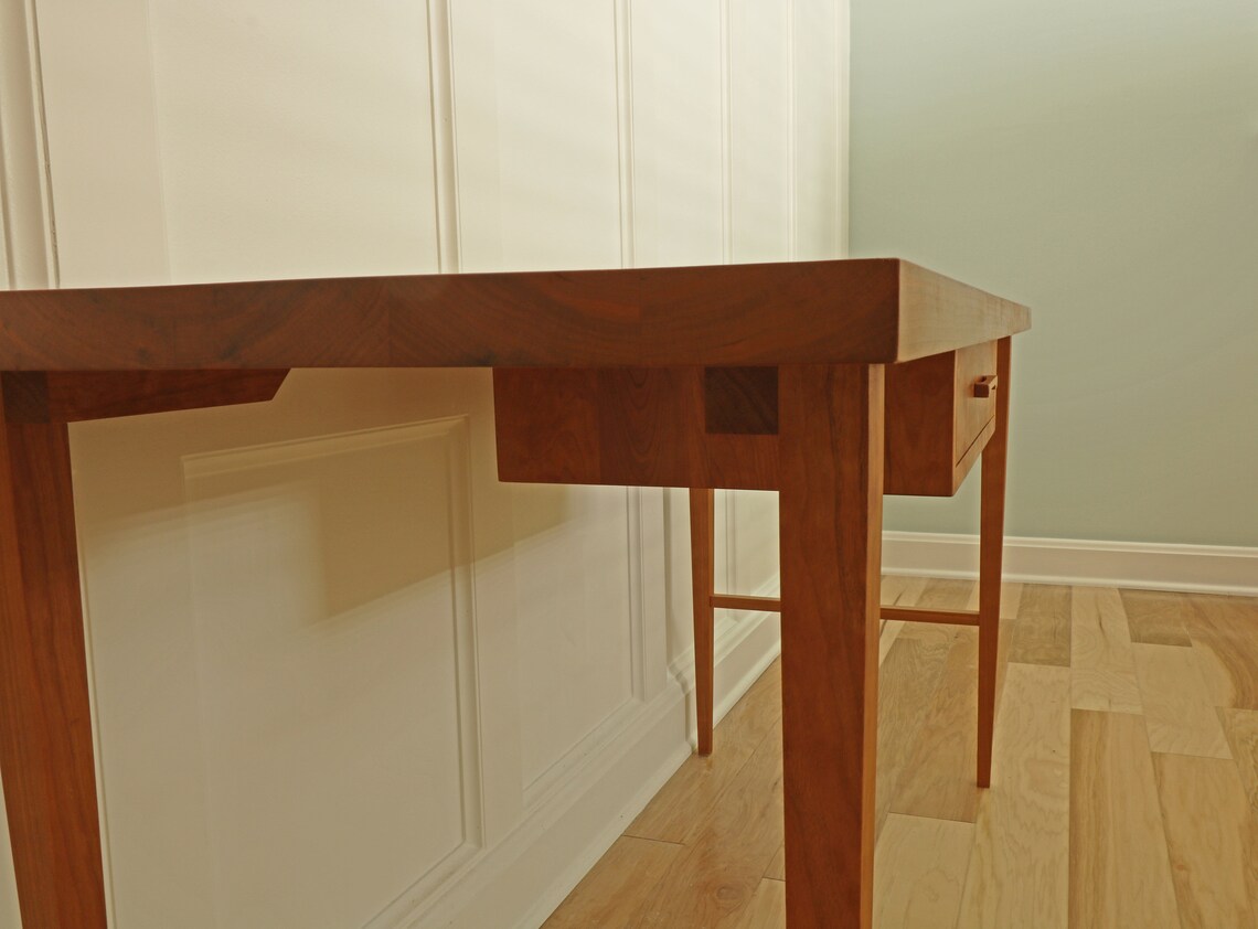 Solid Cherry Desk - Etsy