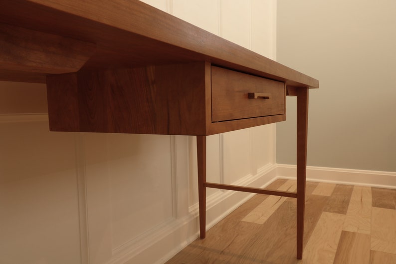 Solid Cherry Desk - Etsy