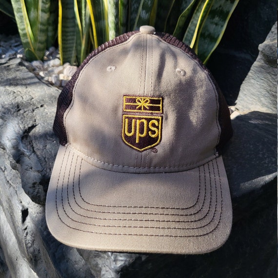 Vintage UPS Logo Unstructured Trucker Cap | Etsy