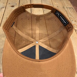 Richardson ® UPS 3D Embroidered 7 Panel Trucker Cap / Caramel Cap - Etsy