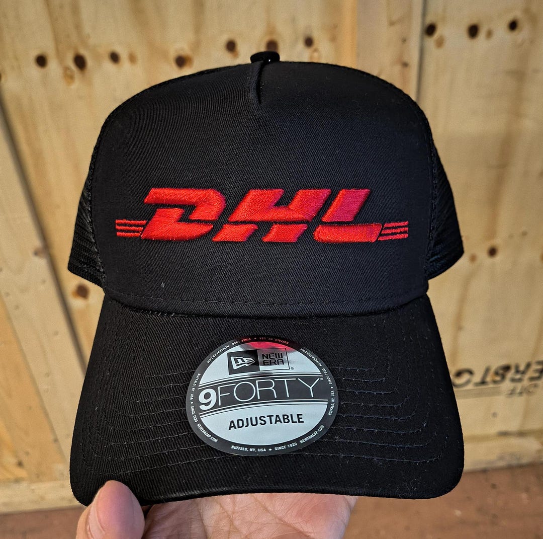 New Era DHL 3D Embroidered Hat - Etsy