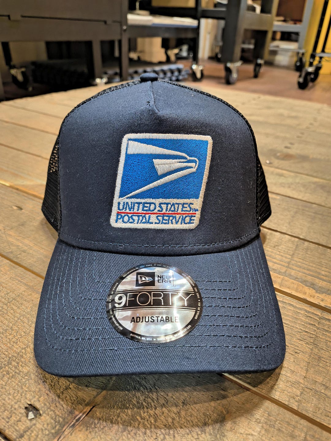 New Era USPS Embroidered Hat - Etsy