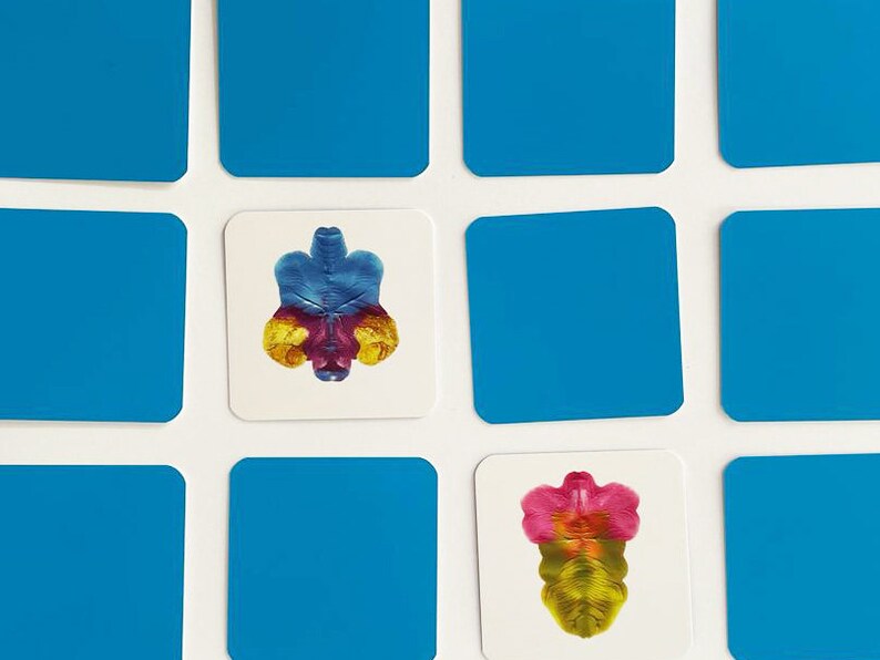 CMYK CARD GAME, Memory Game, Matching Game, Concentration Game. Perfect ...