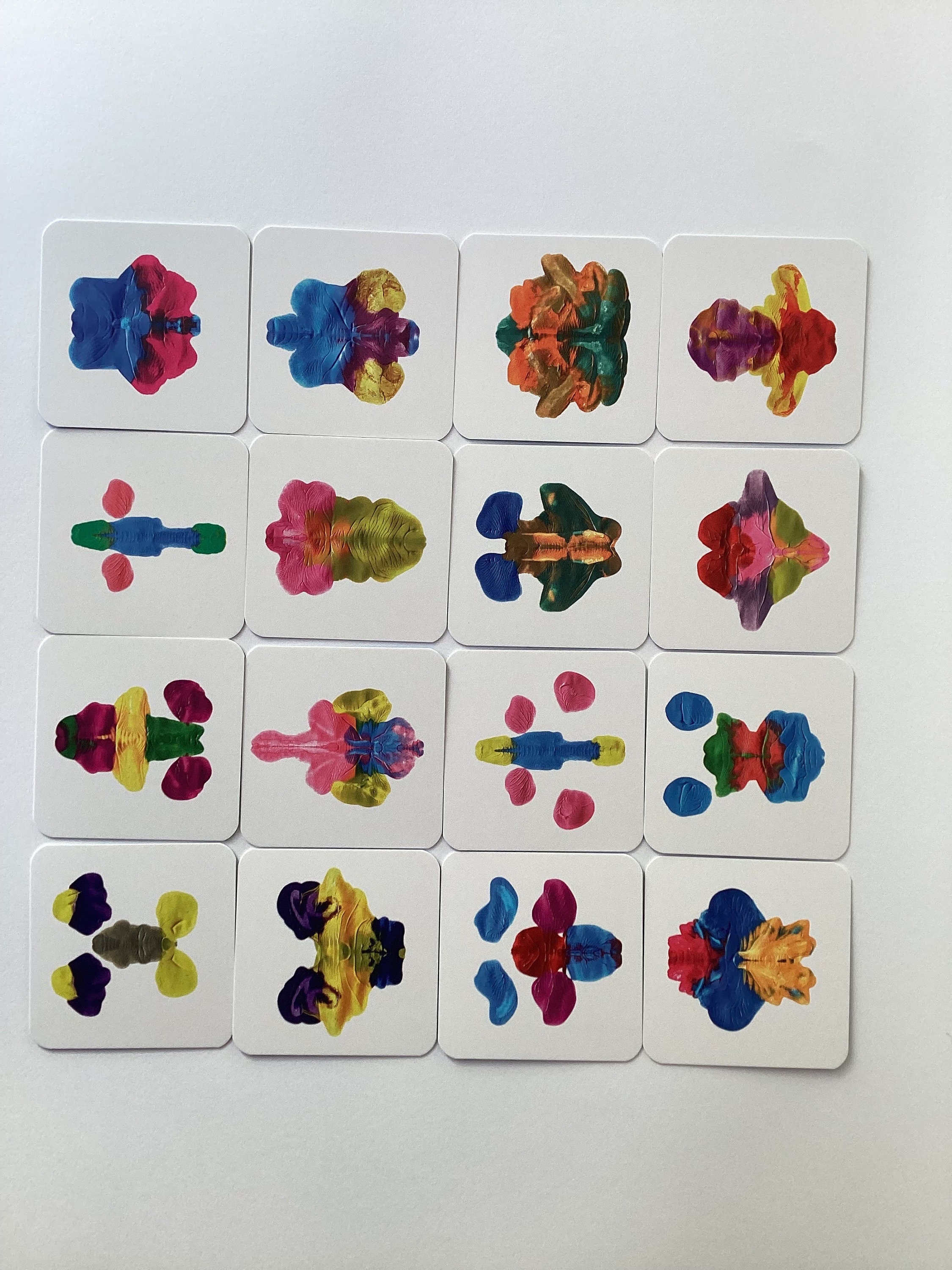 CMYK CARD GAME, Memory Game, Matching Game, Concentration Game. Perfect ...