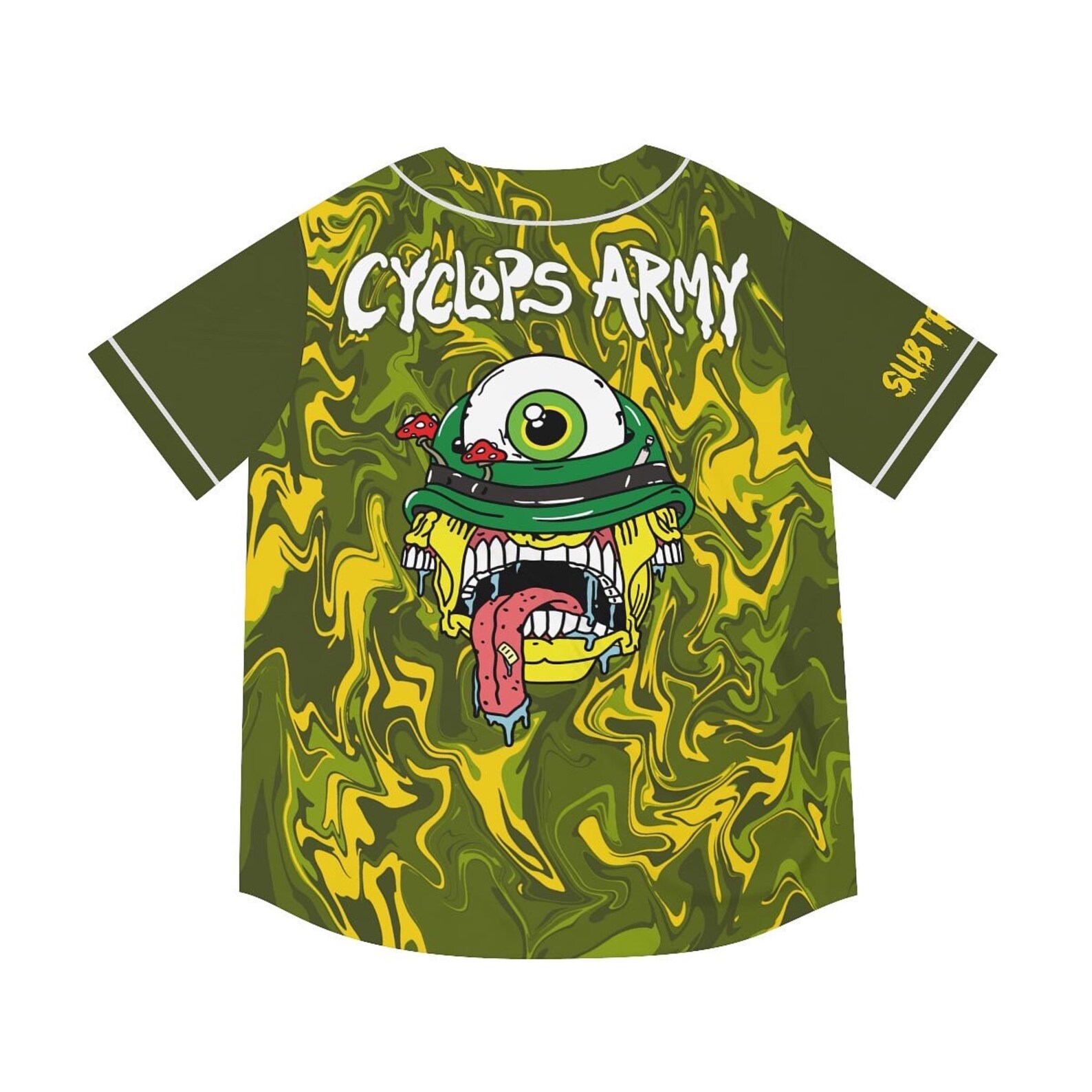 Subtronics Cyclops Army Jersey camo - Etsy UK